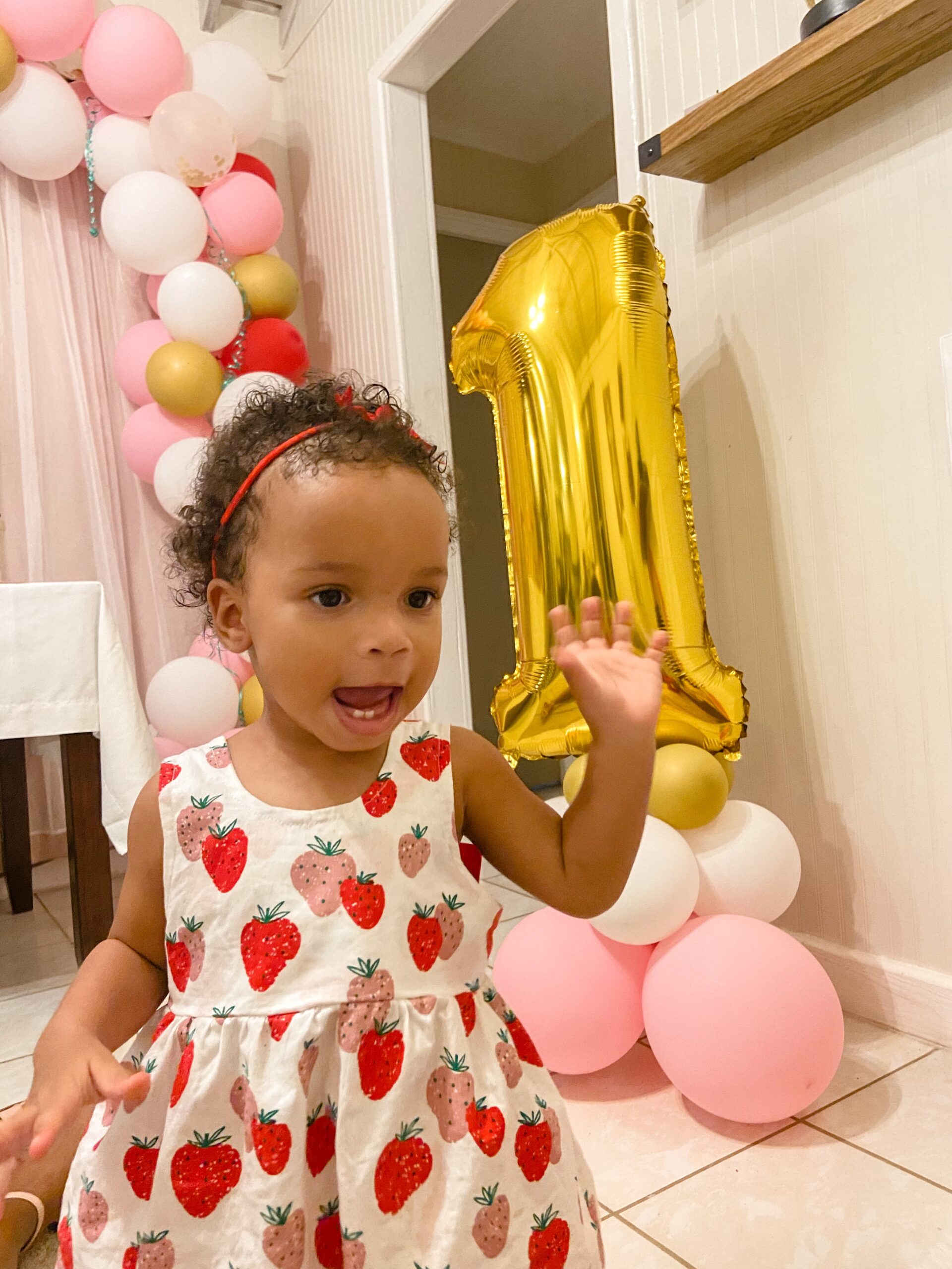 We Celebrated Ava’s Berry 1st Birthday! - She is Tiffany